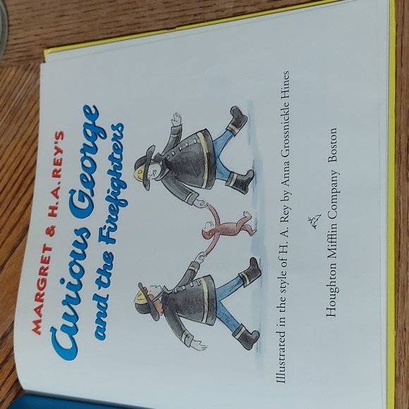 Houghton Mifflin Company | Other | Curious George And The Firefighters ...